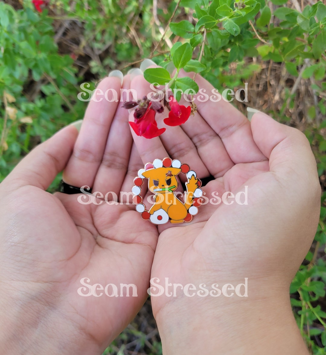 Furuba Angry Cat Hard Enamel Pin, Anime Enamel Pins, Cute Anime Cat ...