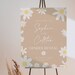 Gender Reveal Welcome Sign, Gender Neutral Welcome Sign With Daisy ...