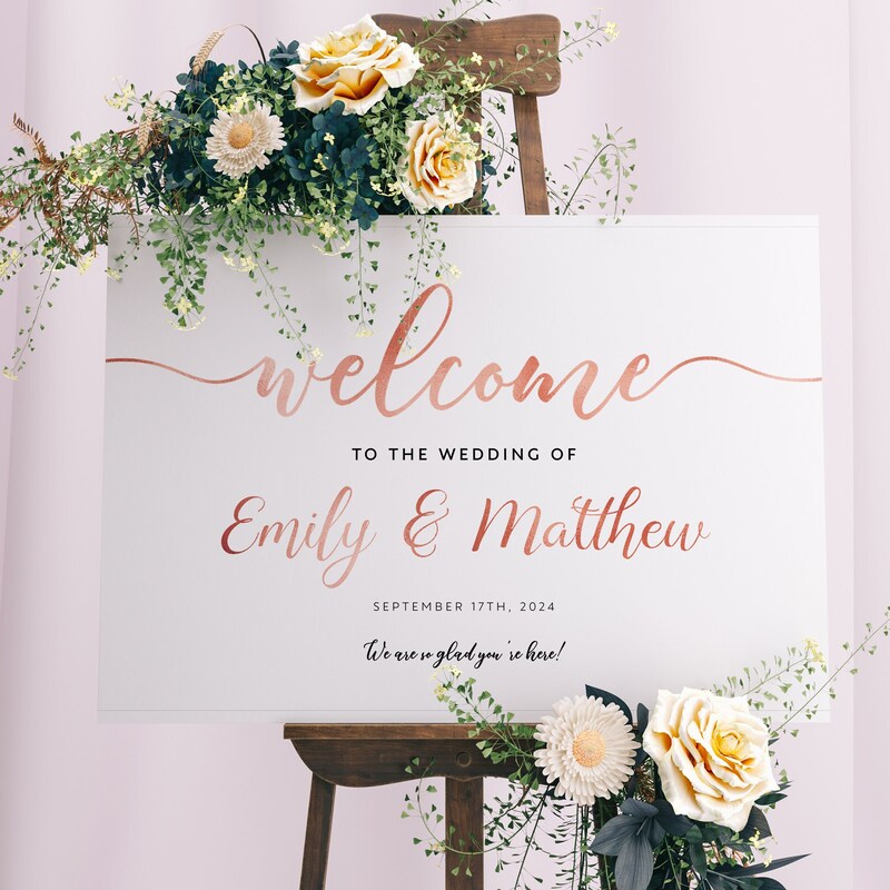 Rose Gold Signs - Etsy