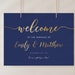 Welcome Sign Template, Navy Welcome Sign Template, Instant Download ...