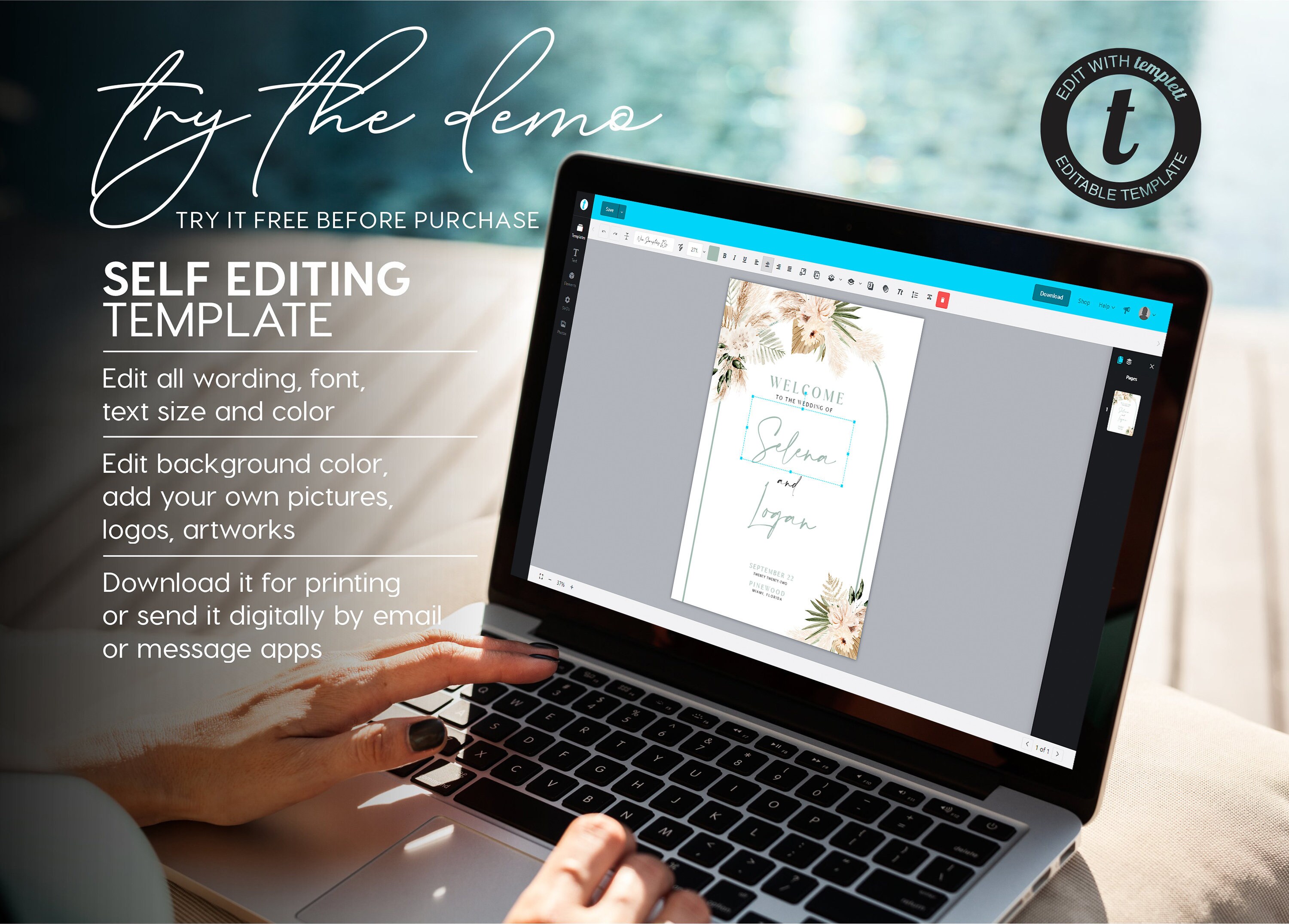 Sage Seating Chart Sign Boho Seating Chart Sign Wedding - Etsy