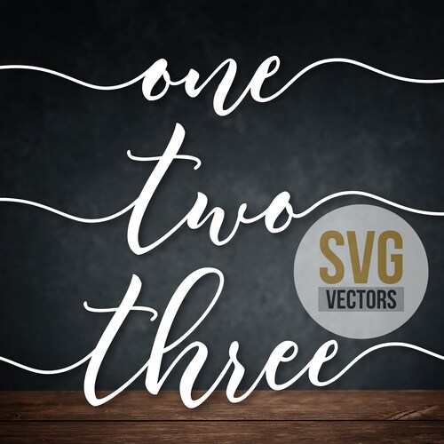 Table Number SVG Table Numbers Vector Files Table Number - Etsy