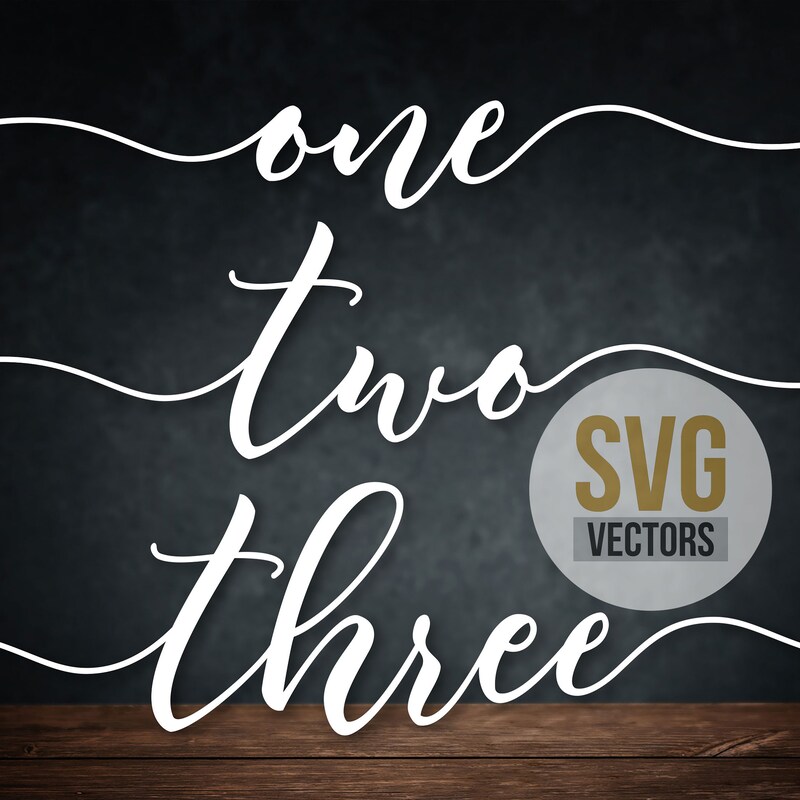 Table Numbers Svg - Etsy