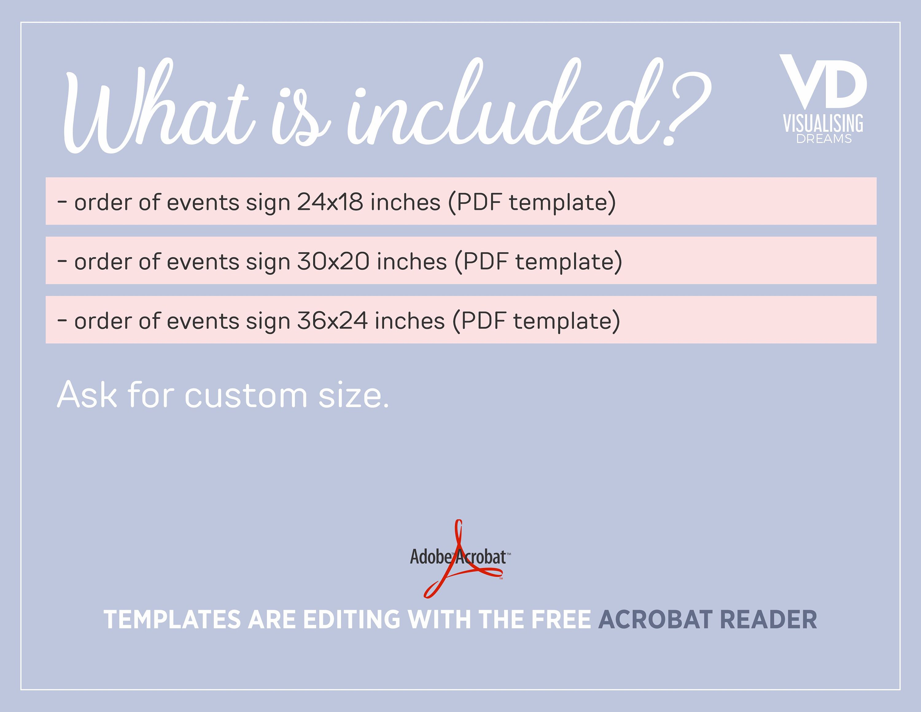 Wedding Day Events Sign Order of Events Wedding Sign Fall - Etsy