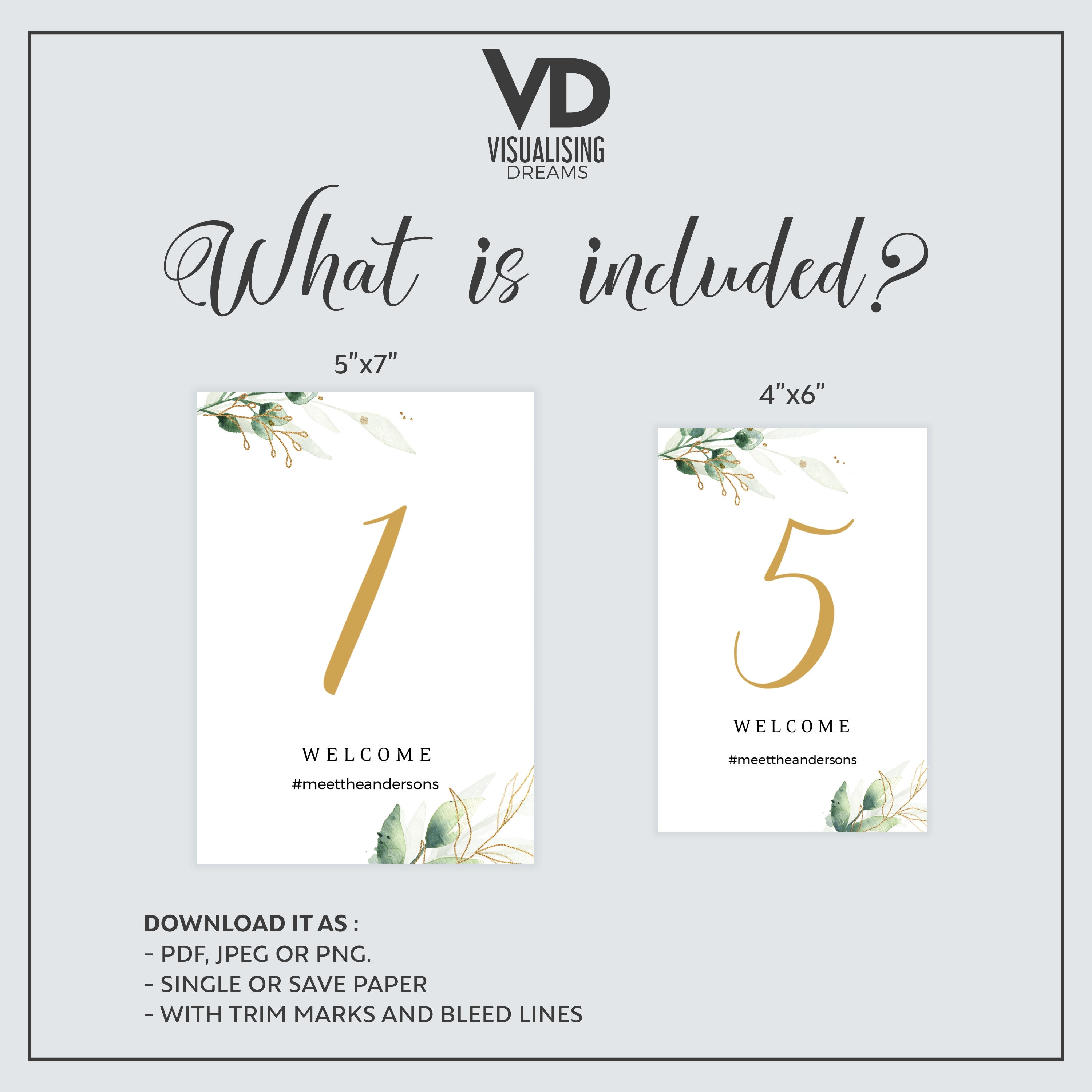 Calligraphy table numbers wedding Wedding table names Table | Etsy