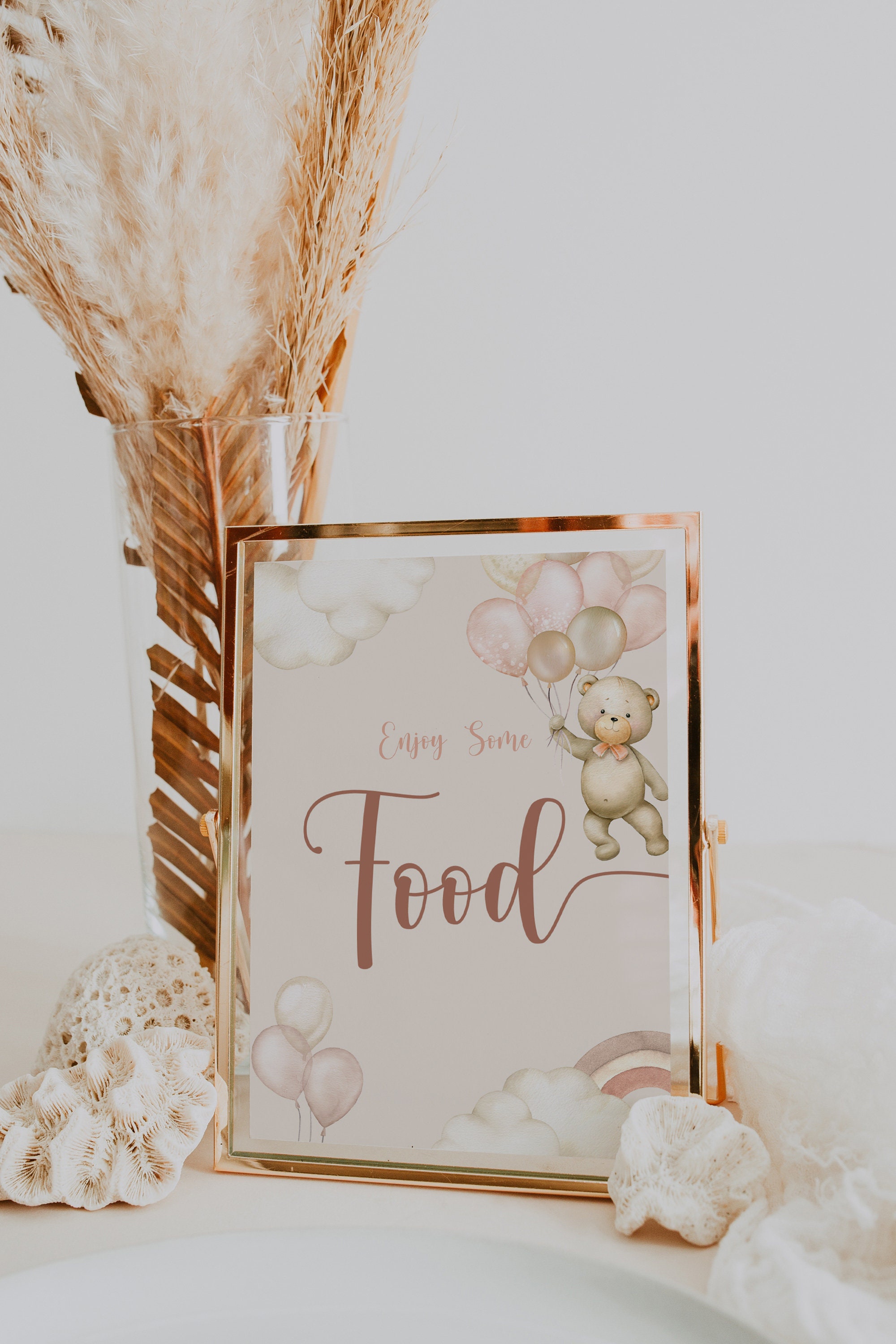 Food Sign Food Table Sign Printable Baby Shower Food Sign | Etsy