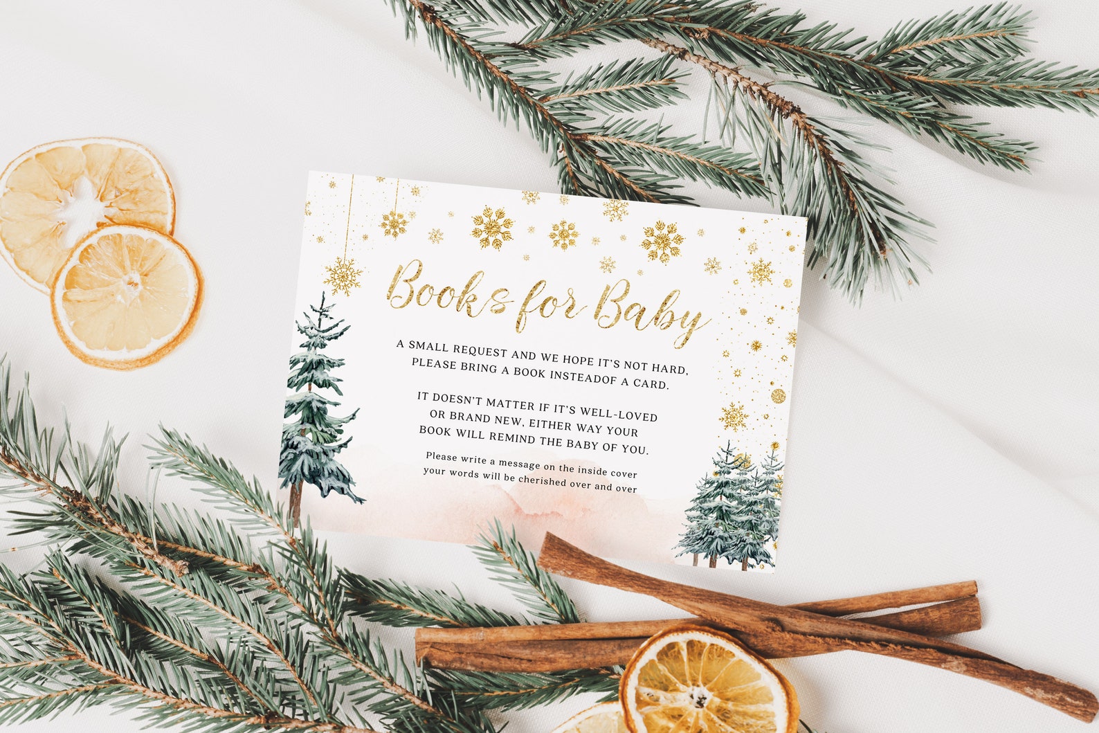 Baby Shower Books Cards Winter Books Cards Baby Shower Books - Etsy