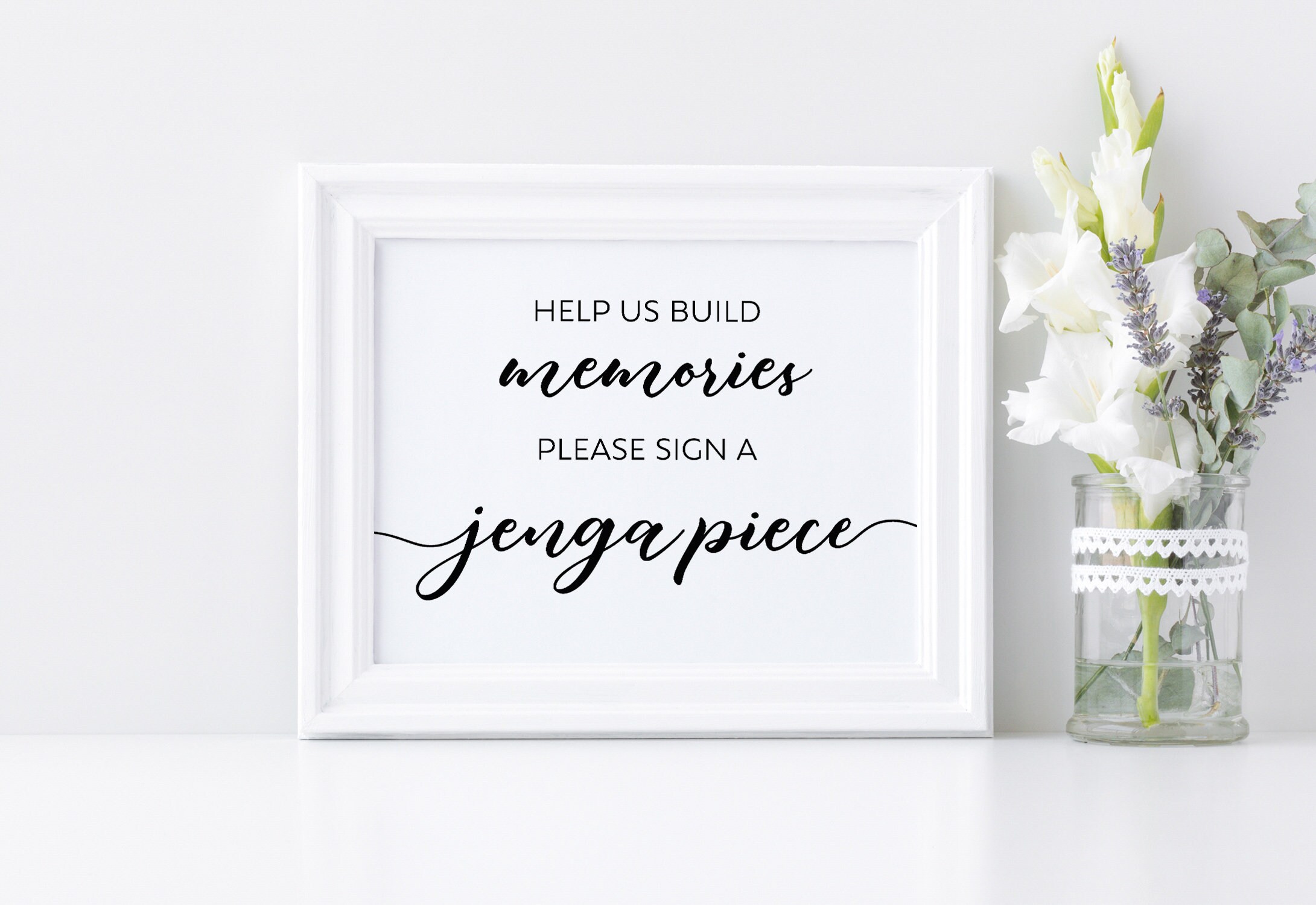 Jenga Guest Book Sign Wedding Jenga sign Wedding signs | Etsy