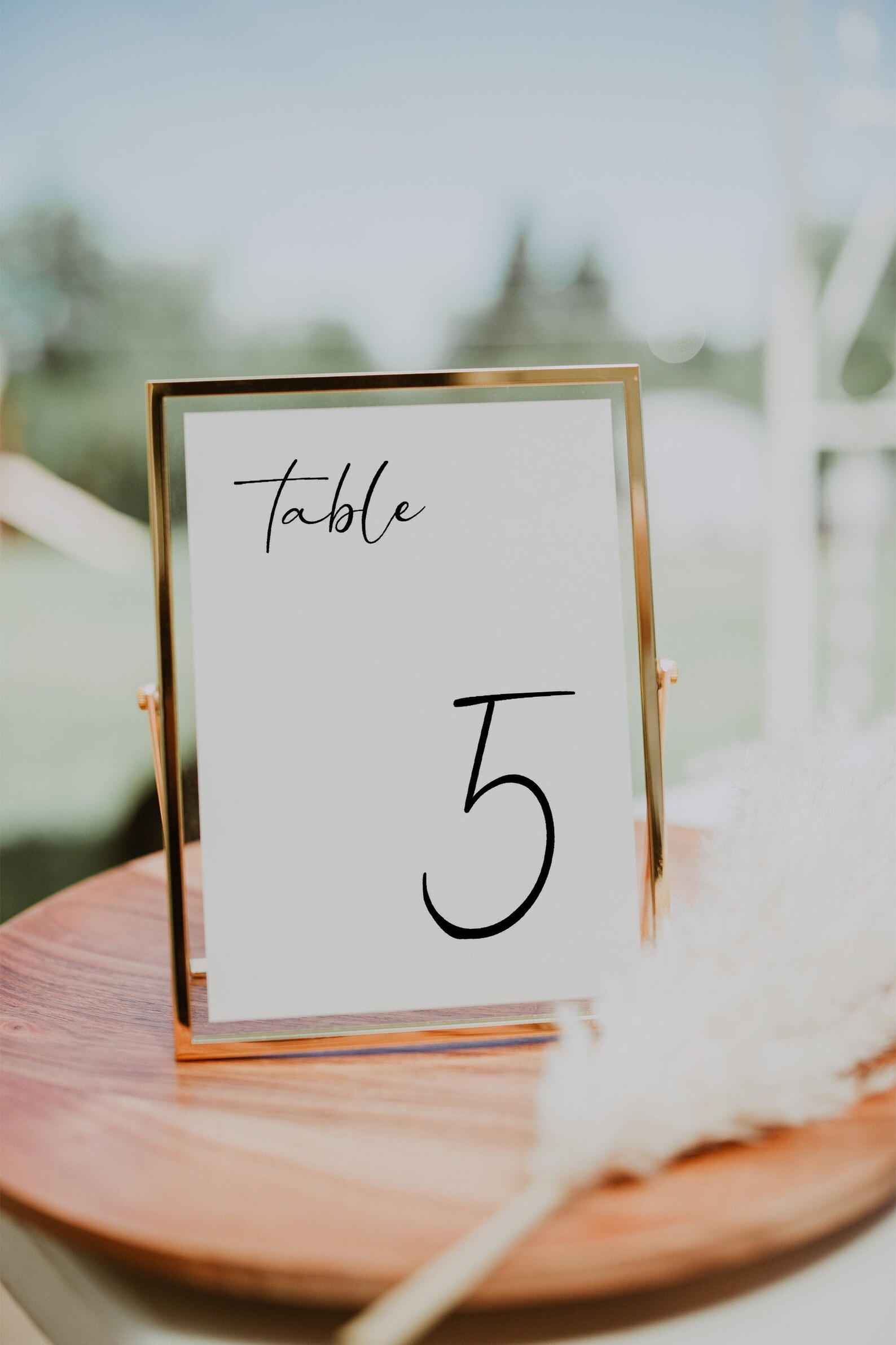 Table Numbers Printable Boho Table Numbers Wedding - Etsy