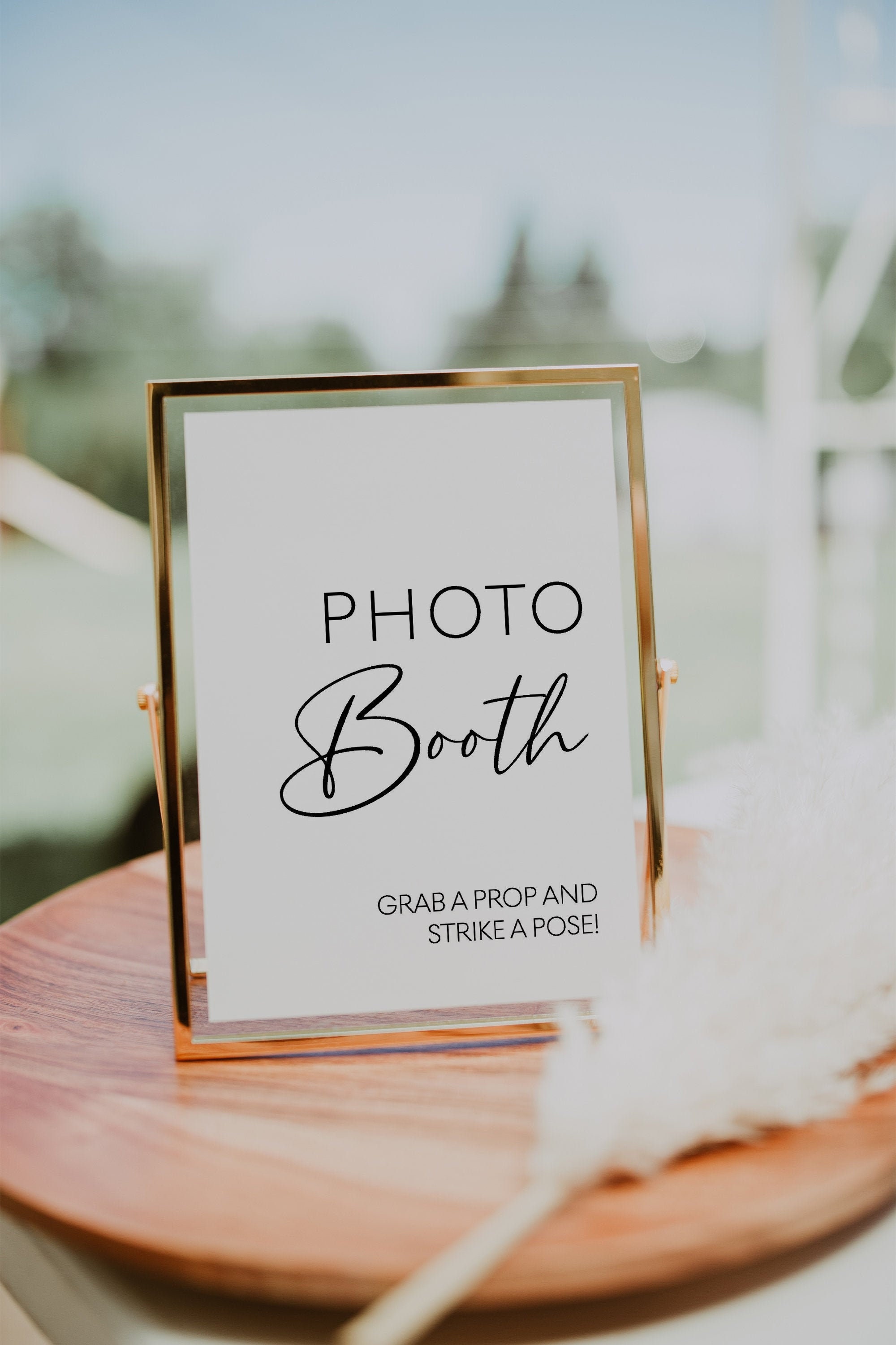 Wedding Photo Booth Sign Wedding Sign Template Photo Props - Etsy