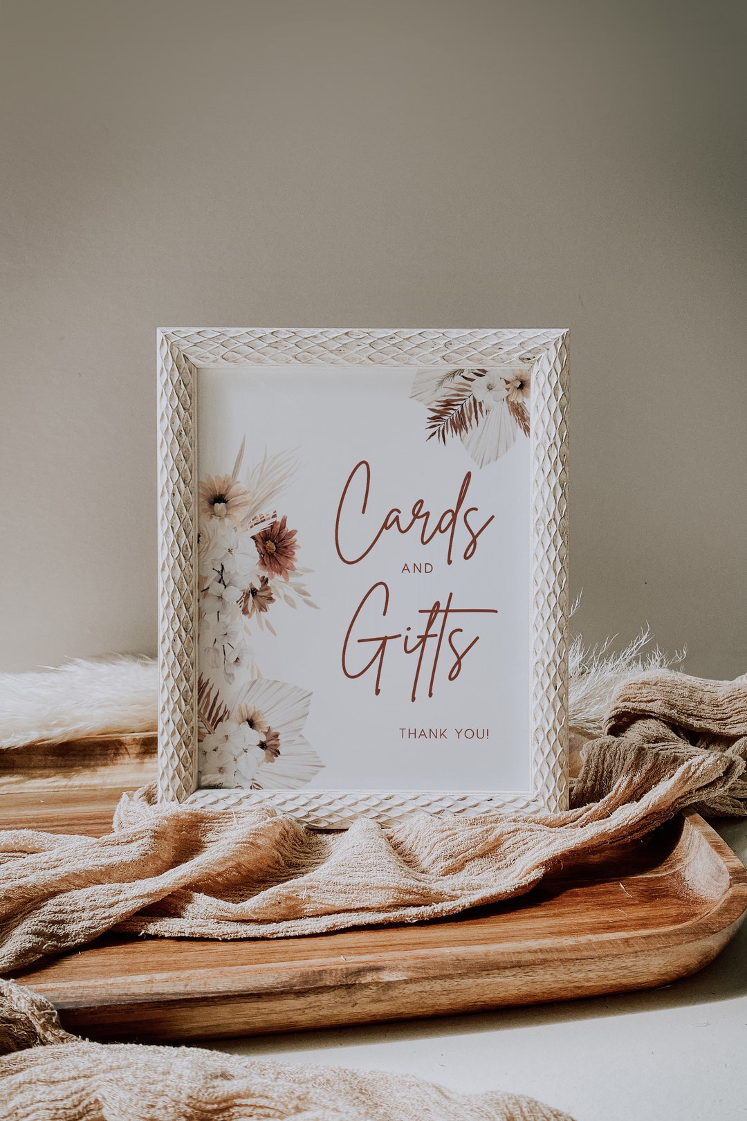 Boho Cards and Gifts Sign Wedding Cards and Gifts Sign - Etsy