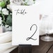 Table Numbers Printable Boho Table Numbers Wedding - Etsy