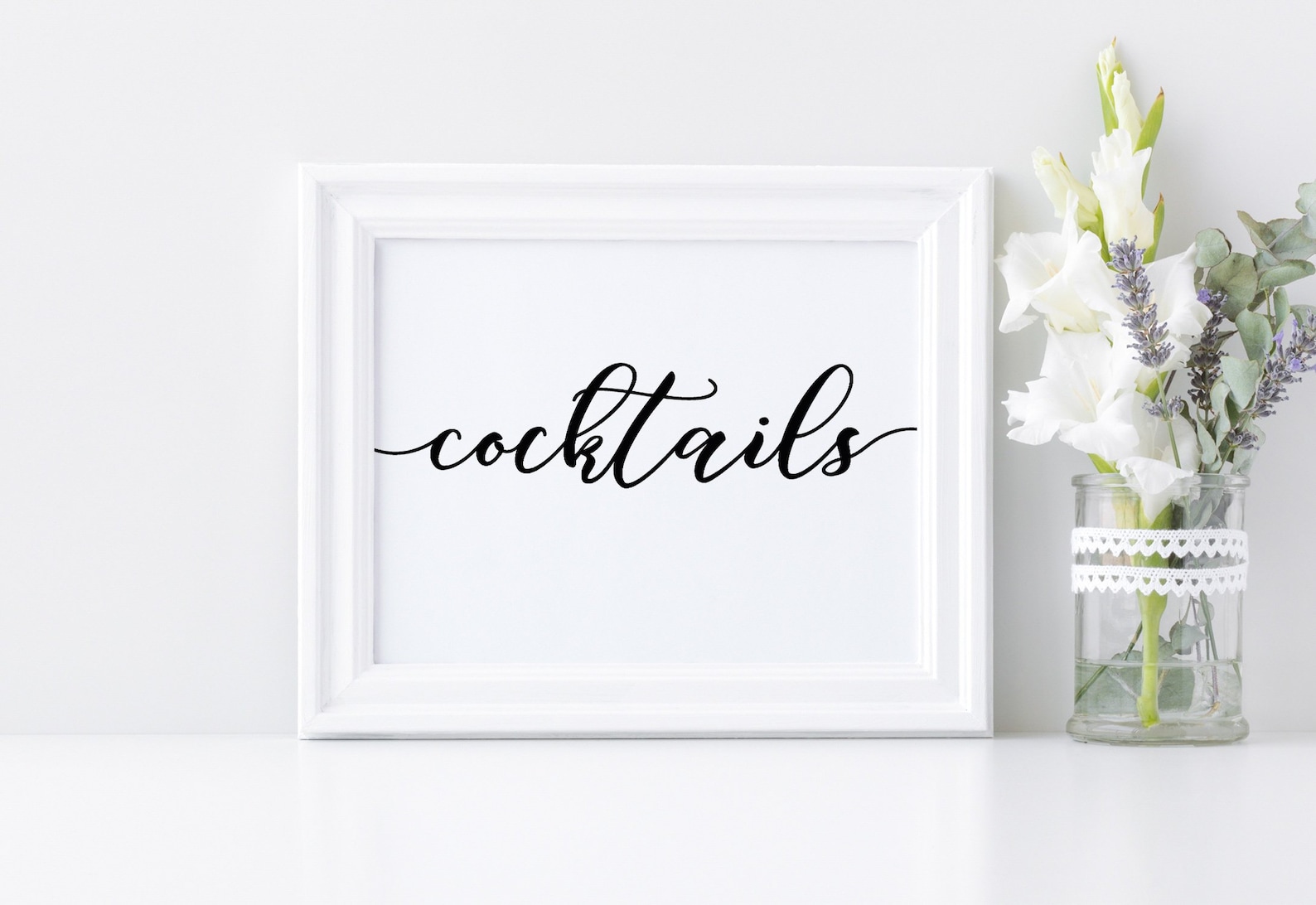 Cocktails Sign Drinks Sign Bar Sign Open Bar Sign - Etsy
