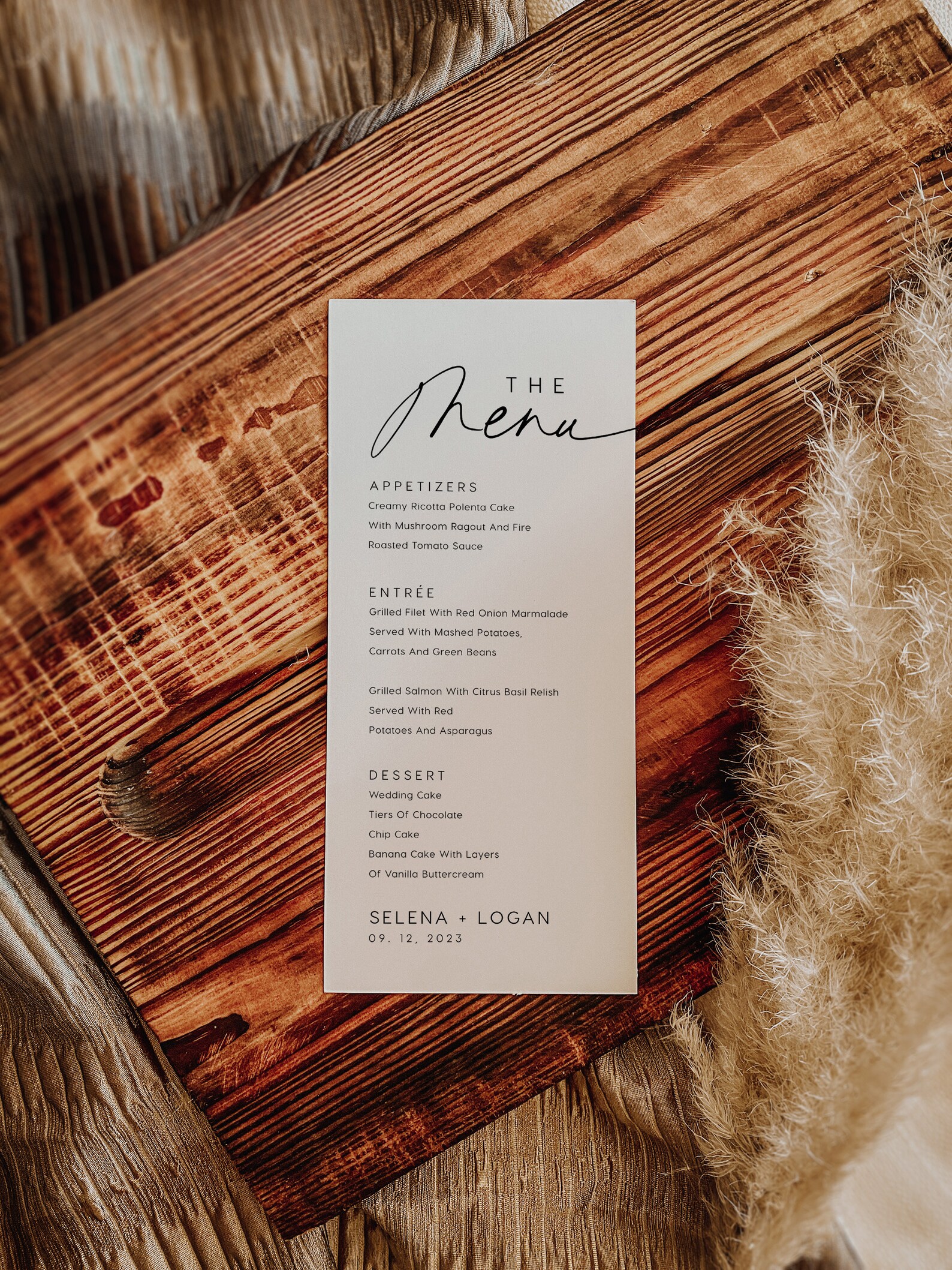 Menu Car Template, Minimal Menu Cards, Digital Menu Template, Black and ...