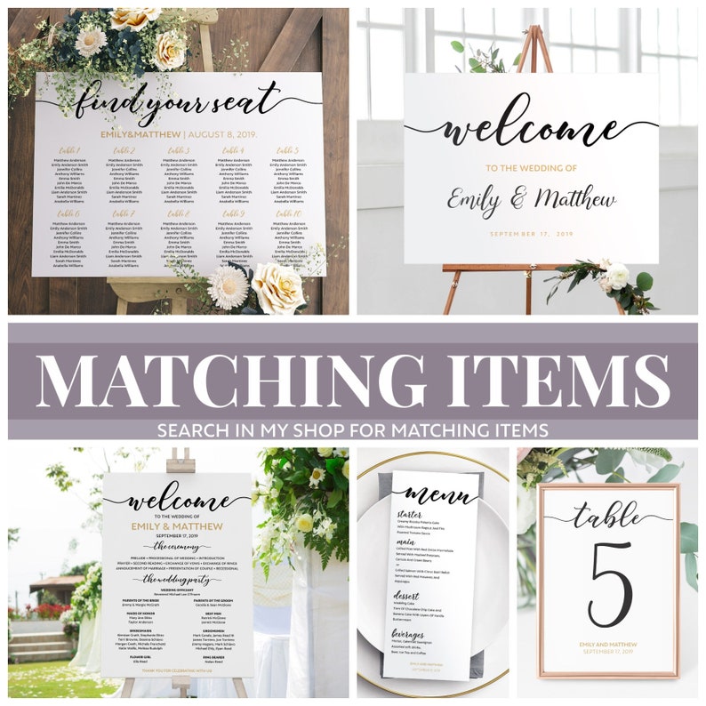 Ribbon Send off Sign Wedding Sign Wedding Signage Wedding | Etsy