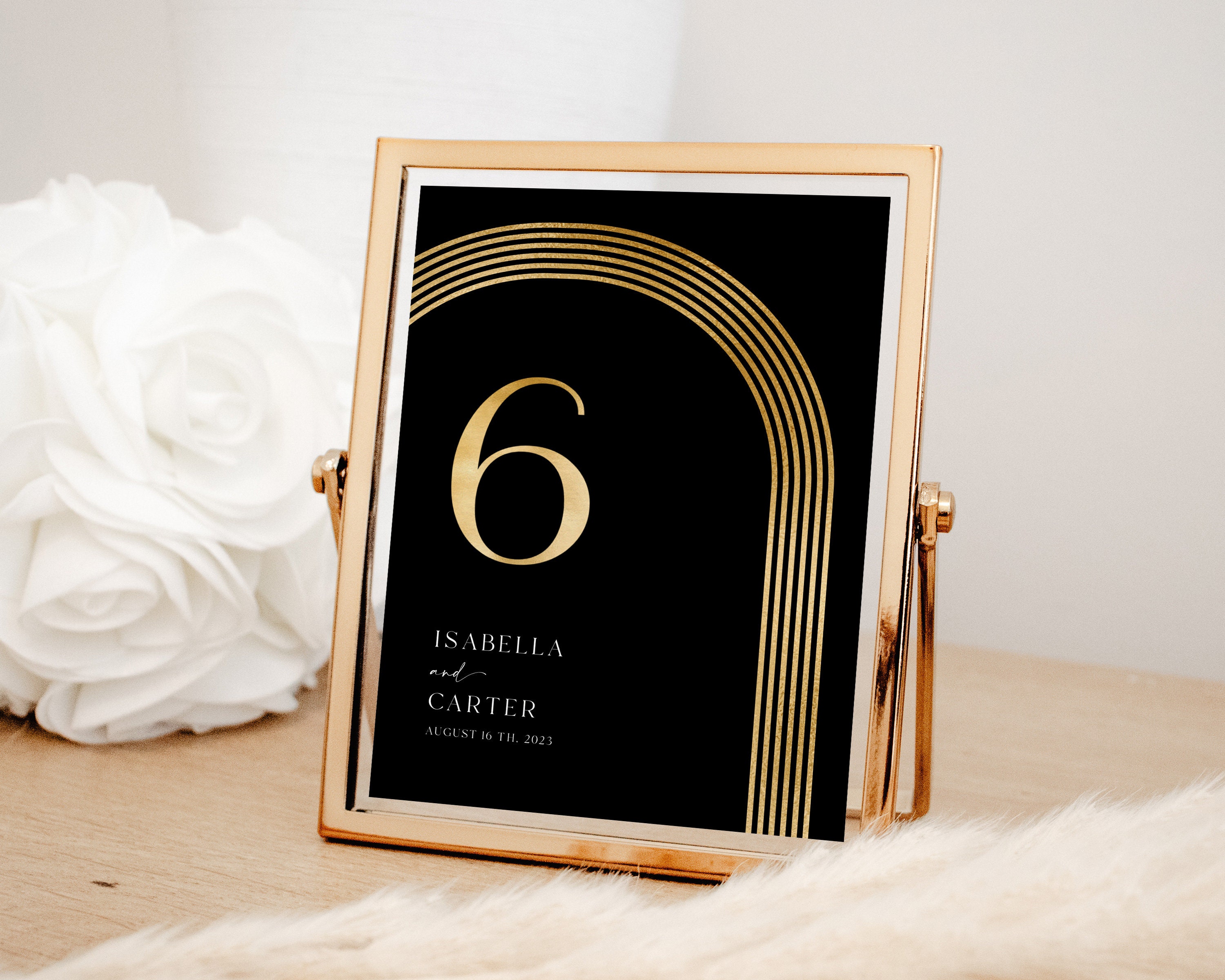 Gold Table Numbers Wedding Table Number Gold Table Numbers - Etsy
