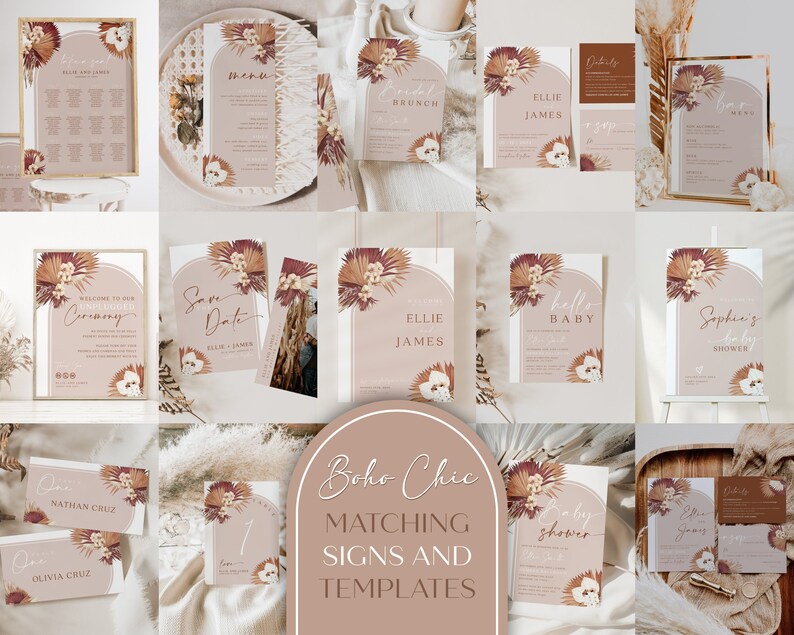 Boho Chic Table Numbers Boho Wedding Table Numbers Table - Etsy