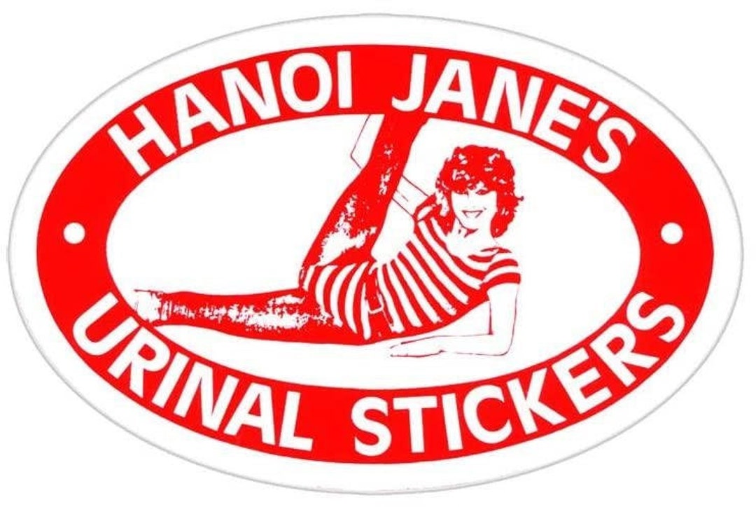 Hanoi Jane Stickers/decals...5 to a Pack - Etsy