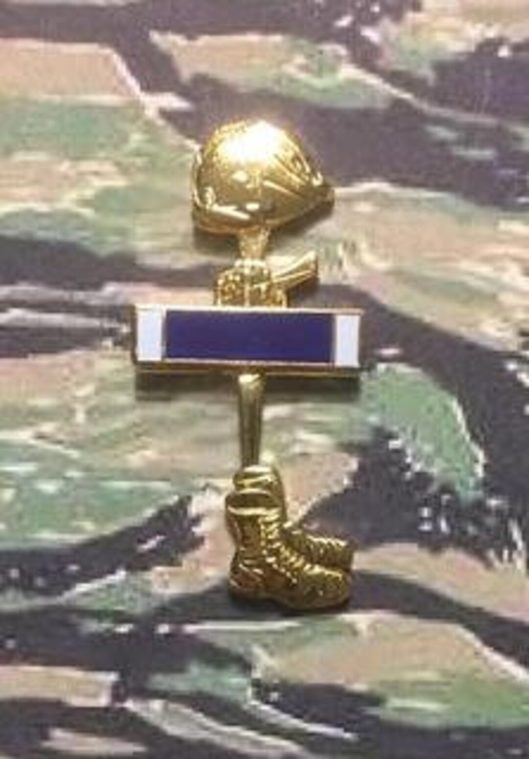 Purple Heart Ribbon Battlefield Cross Pin Army Marines Navy Air Force ...