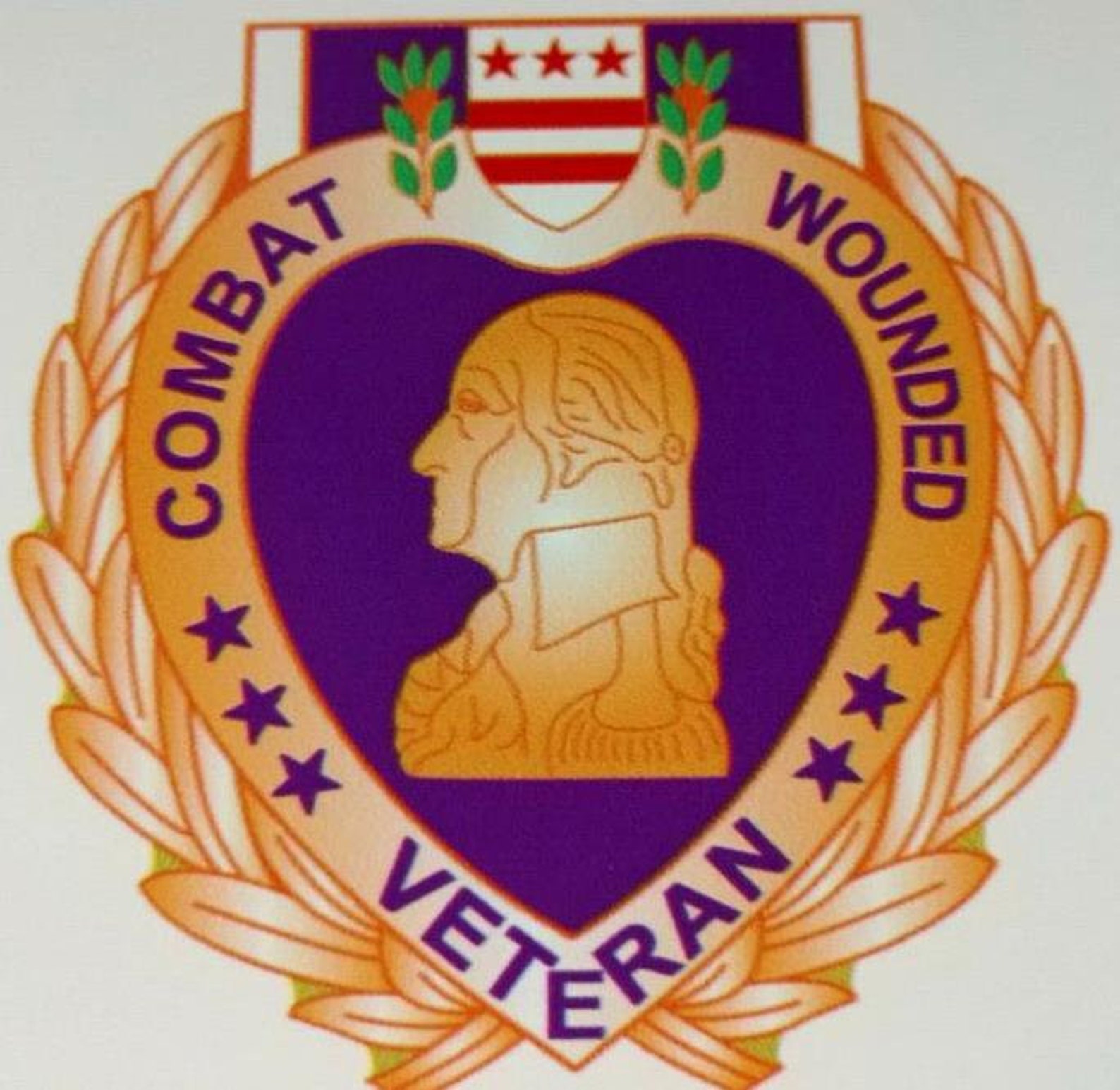 Purple Heart Sticker - Etsy