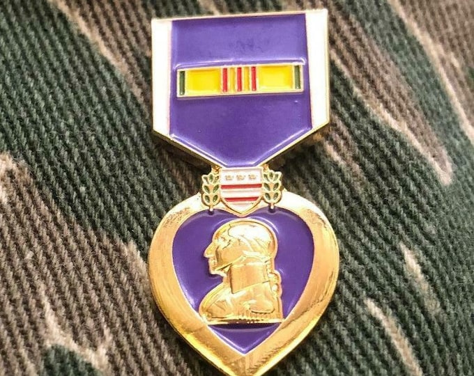 Purple Heart Sticker - Etsy