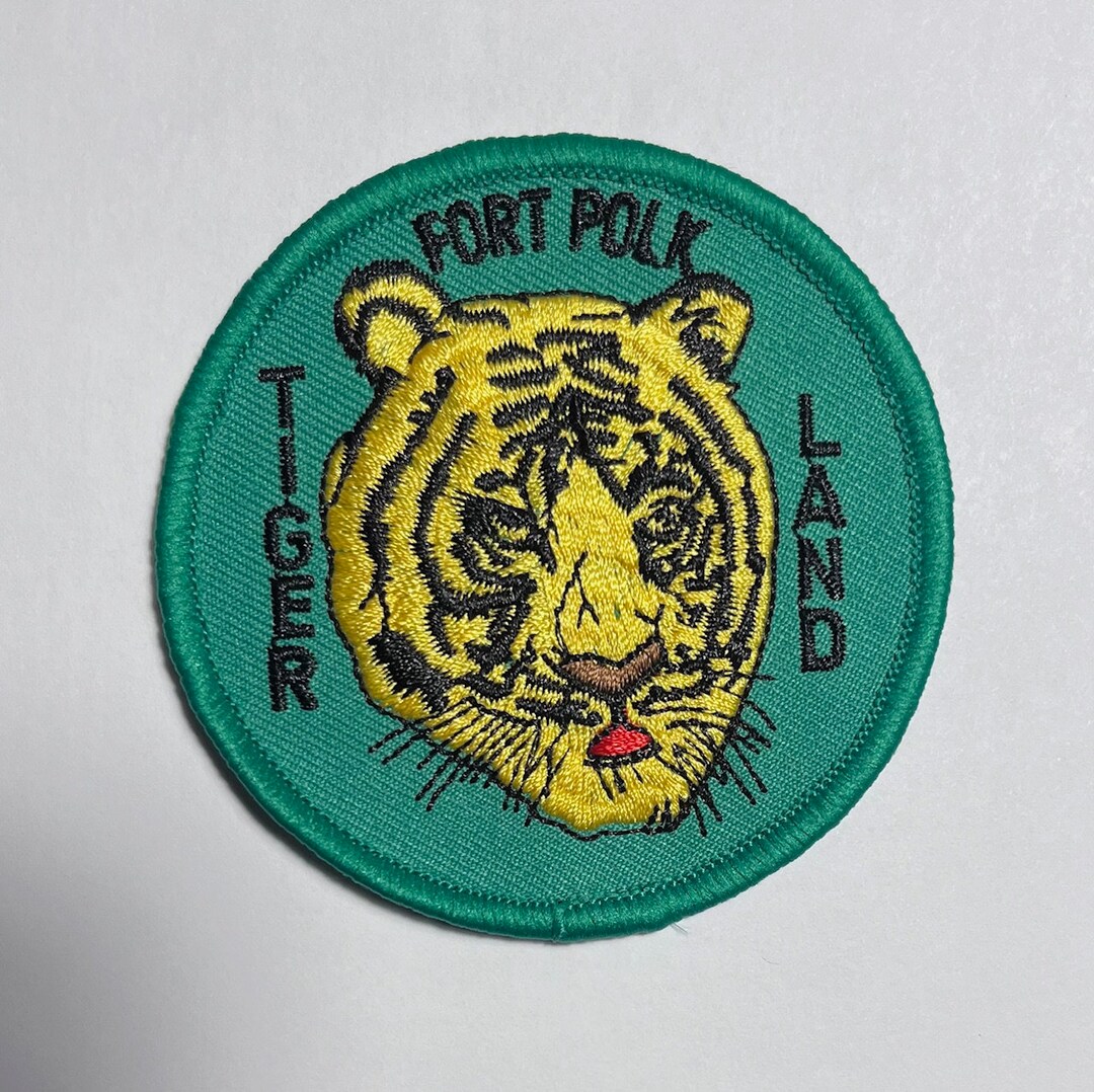 Fort Polk Tiger Land Patch - Etsy