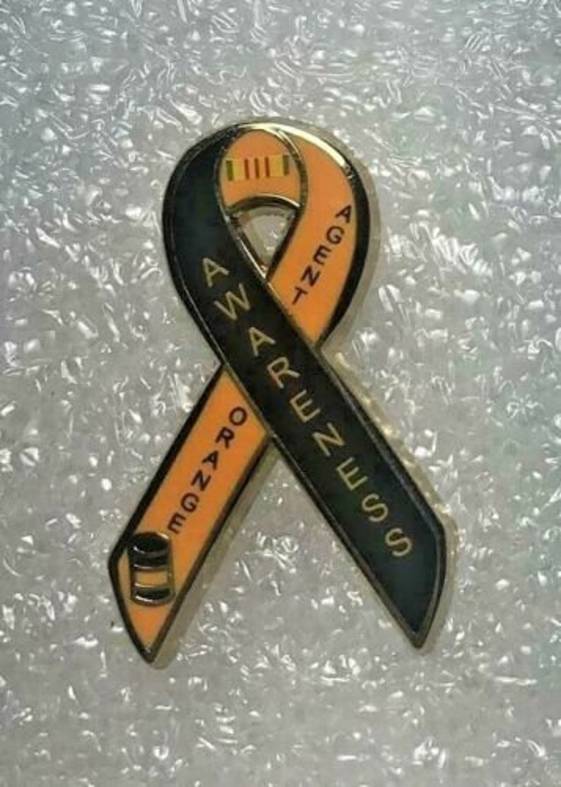 Agent Orange Awareness Hat Lapel Pin Army Marines Navy Air Force Coast ...