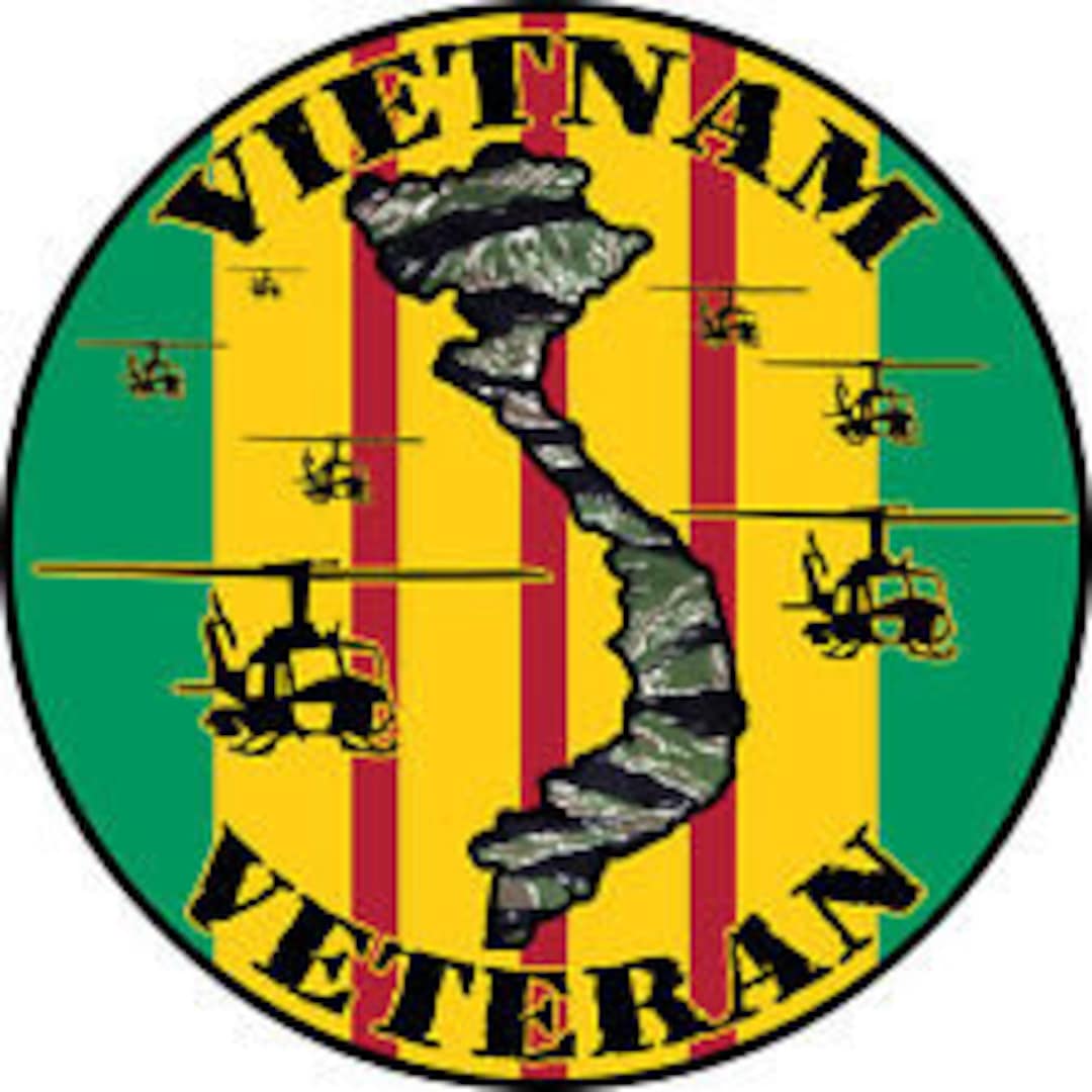 Vietnam Veteran Decal/sticker #1 - Etsy