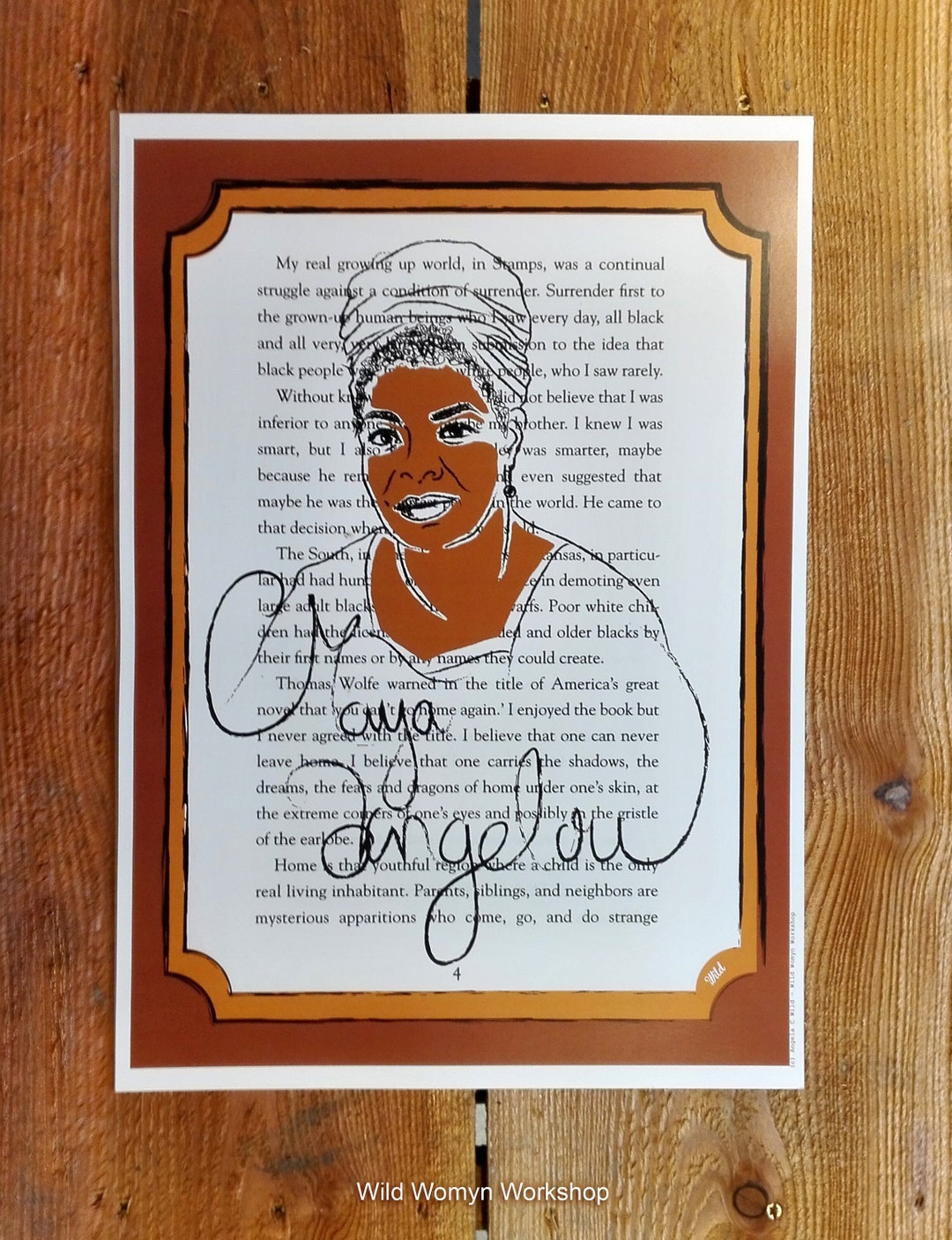 Maya Angelou - Poster - Etsy