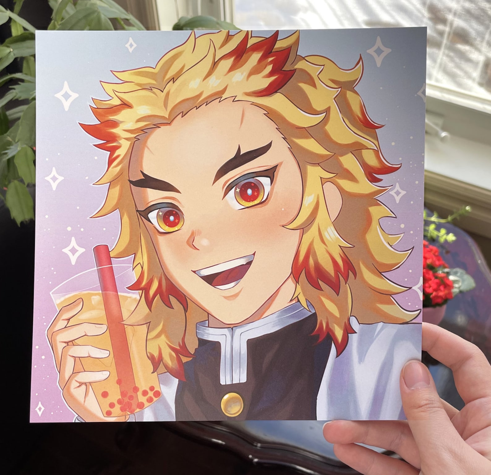 Boba Square Prints bubble Tea - Etsy