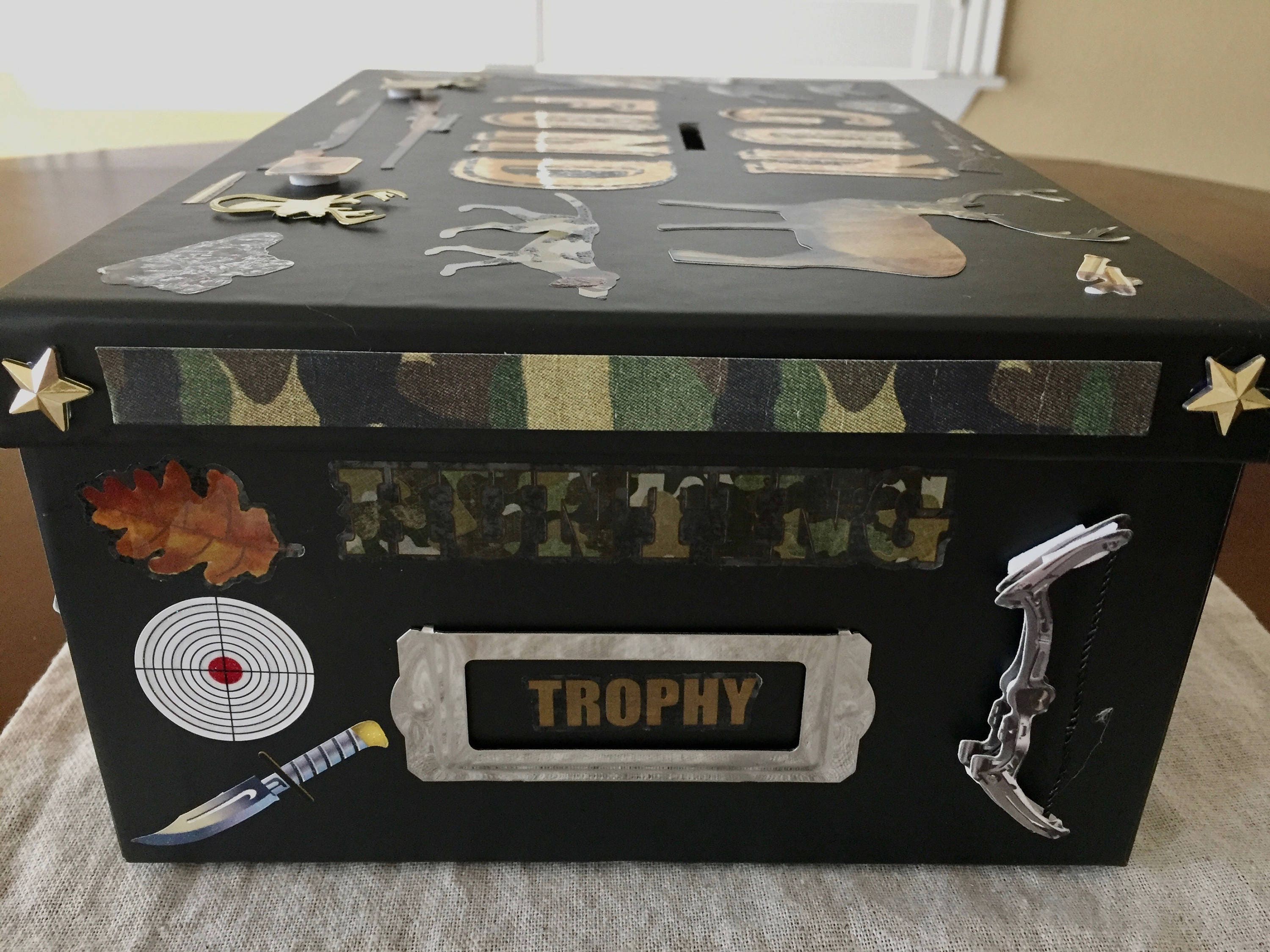 Hunting Gift, Gun Fund, Handmade Piggy Bank, Money Box, Gun Savings ...