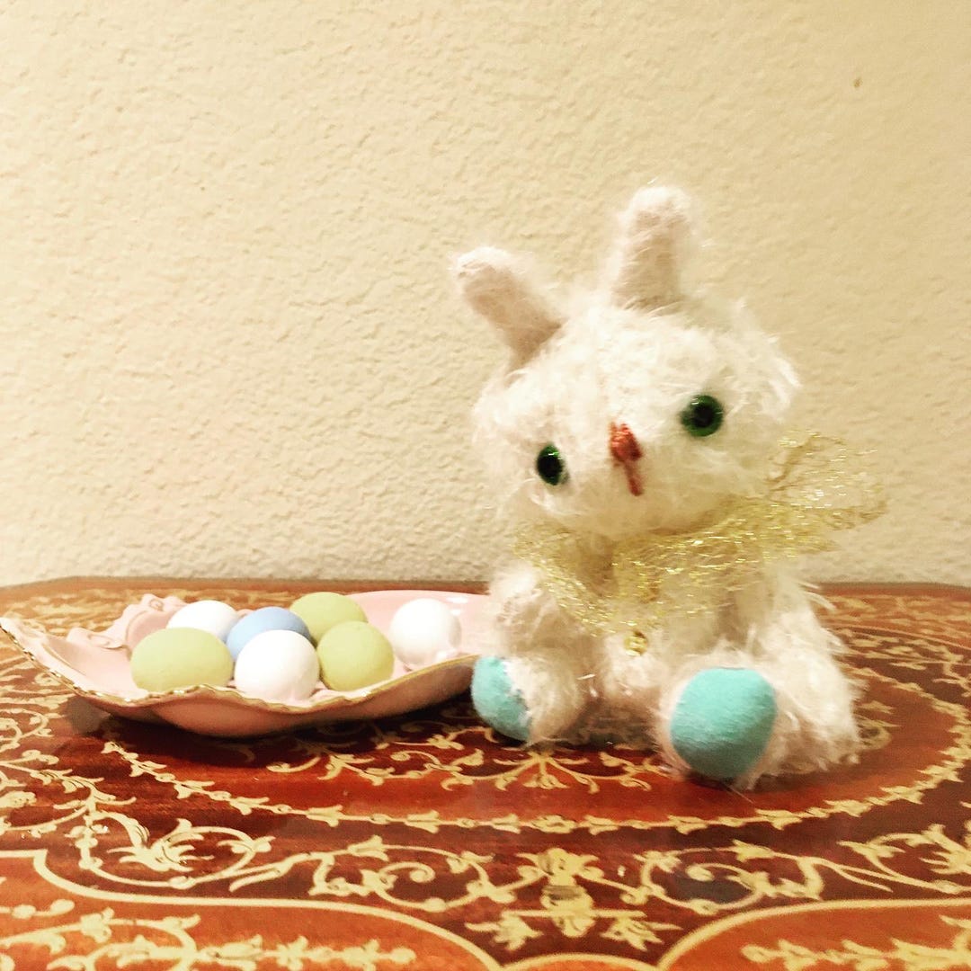 Mini Cartoon Rabbit Plush - Etsy