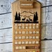 Deer Calendarwooden Calendar perpetual calendar wooden | Etsy