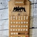Camping Calendar, Nature Calendar, Wooden Calendar, Perpetual Calendar ...