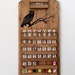 Owl Calendar, Wooden Calendar, Perpetual Calendar, Owl Design, Wooden ...