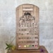 Wooden Calendar, Wooden Perpetual Calendar, Farm Calendar, Wedding Gift ...