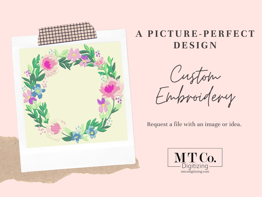 Custom Digitizing, Embroidery Digitizing, Embroidery Designs ...