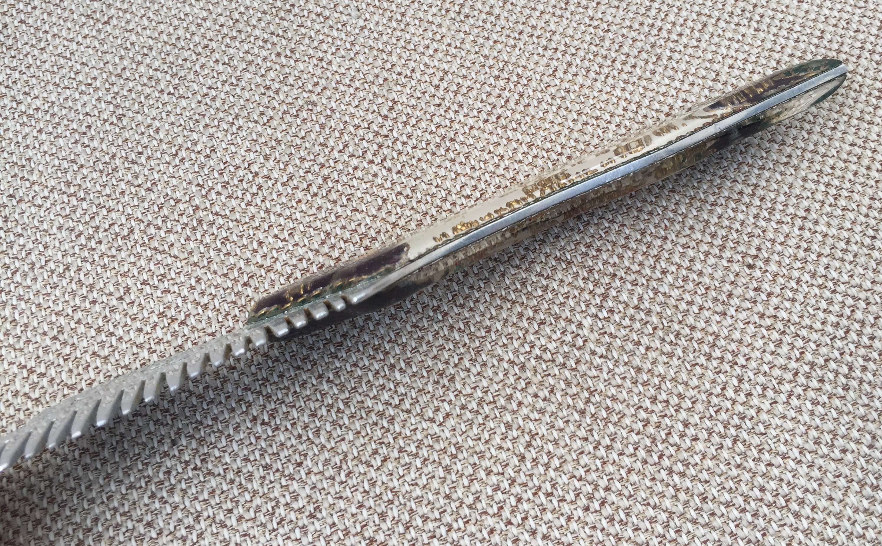 Vintage Comb ussr Old Handmade Pocket comb USSR Aluminium | Etsy