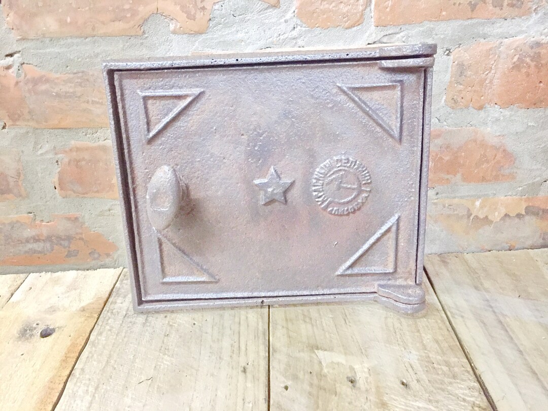 Antique Cast Iron Stove Door Country House Antique - Etsy
