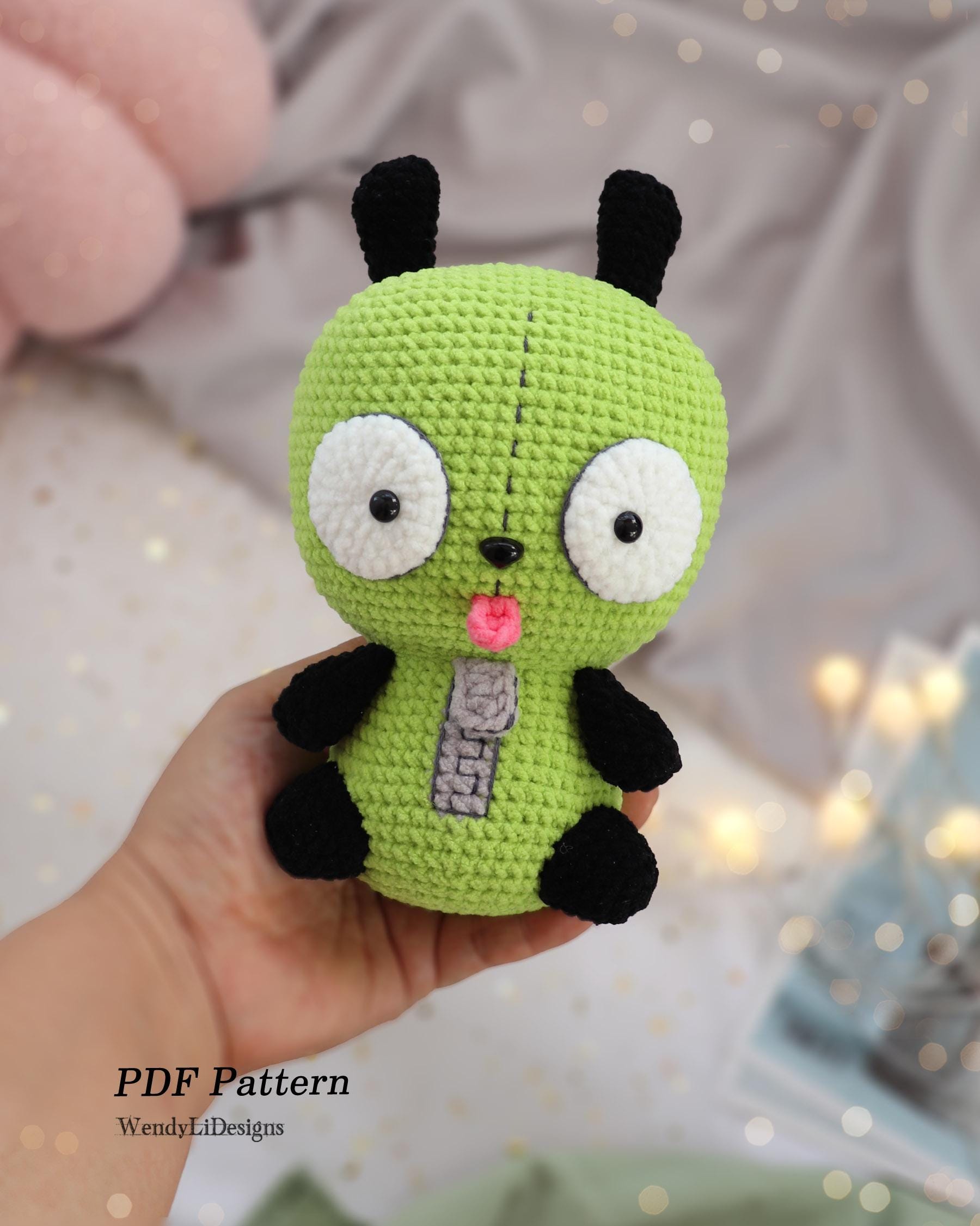 Gir-invader Zim- Amigurumi/ Crochet Pattern-english -PDF - Etsy