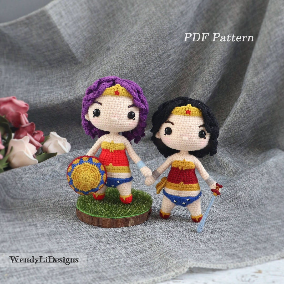 Wonder Woman - Amigurumi/crochet Doll Pattern - English - PDF ...