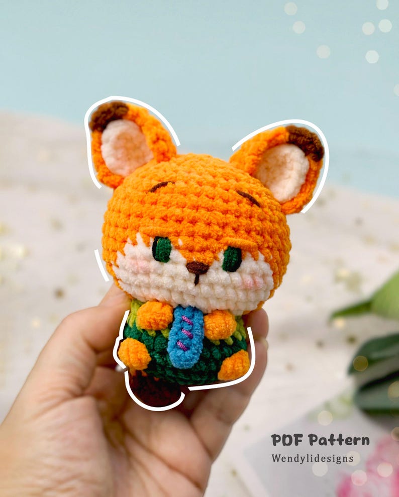 Judy and Nick - Amigurumi/ Crochet Pattern-english -PDF - Etsy