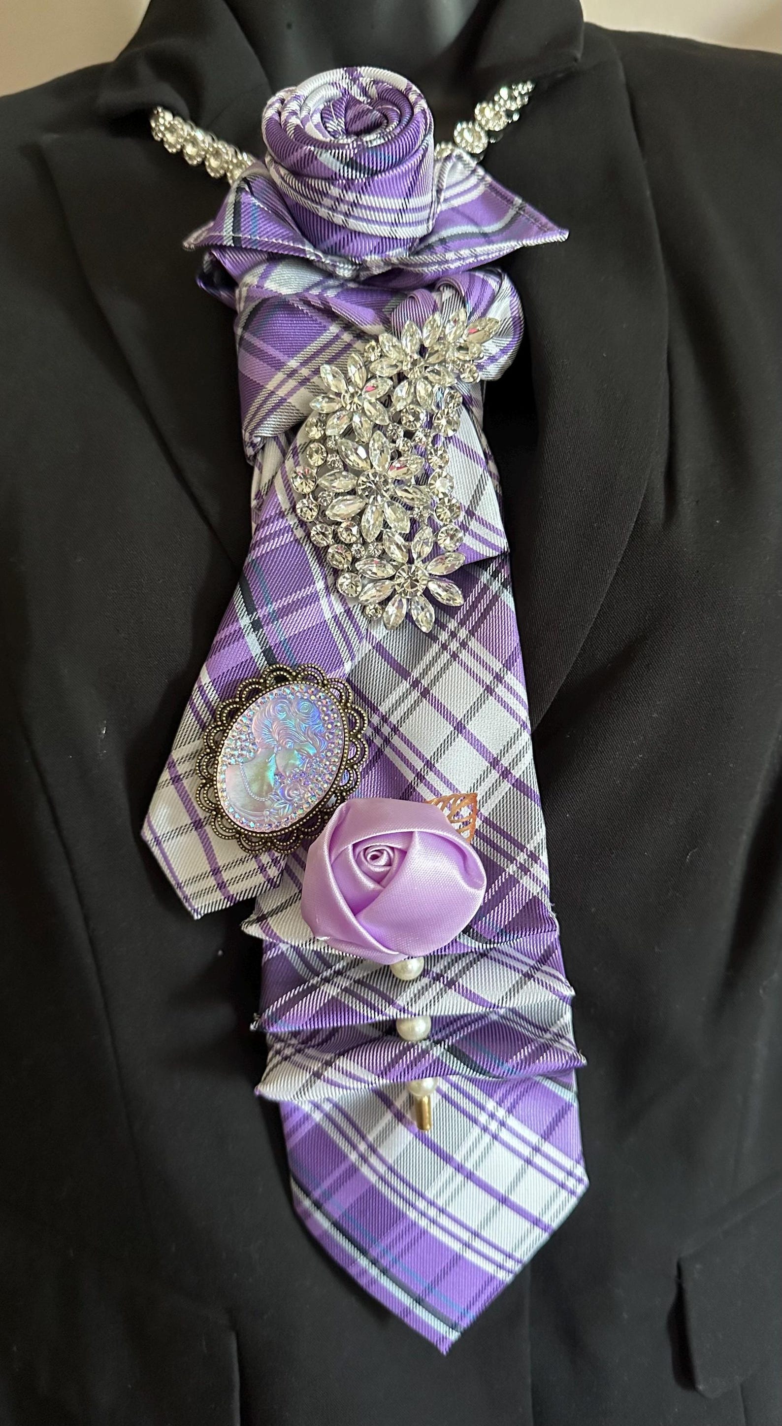 Fashion Statement Stylish Women's Necktie (variations ) Click to View ...