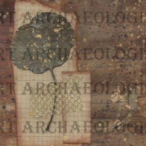 Handmade Cards. Rust Grunge Art Cards Set 3. 12 Raw Cards, 12 Art Cards ...