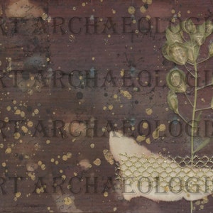 Handmade Cards. Rust Grunge Art Cards Set 3. 12 Raw Cards, 12 Art Cards ...