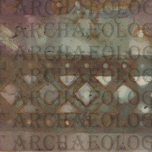 Rust Grunge Art Cards Kit 1. 12 - 4" X 6" Grunge Background Cards. 1 ...