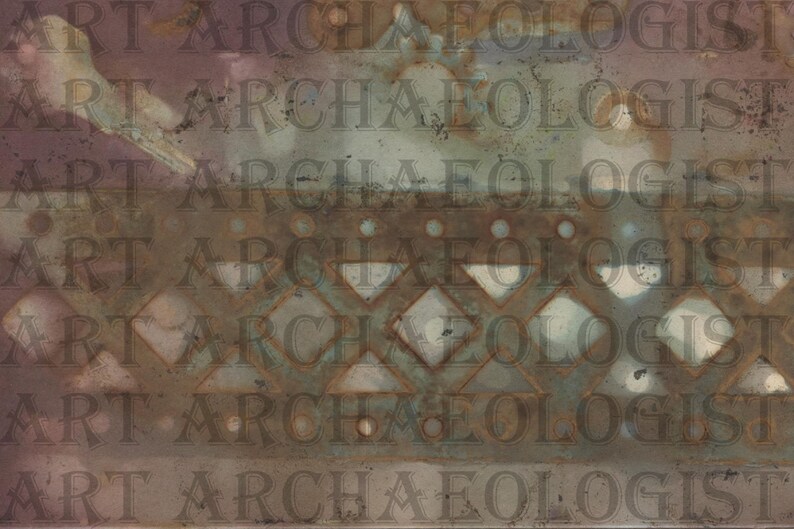 Rust Grunge Art Cards Kit 1. 12 - 4" X 6" Grunge Background Cards. 1 ...