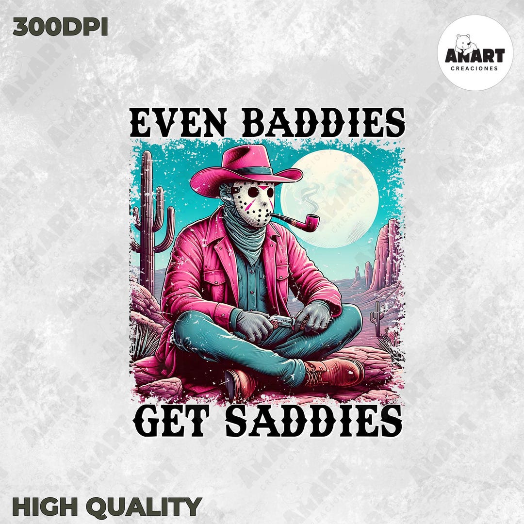 Even Baddies Get Saddies Png, Halloween Movie Png, Horror Movie Png ...
