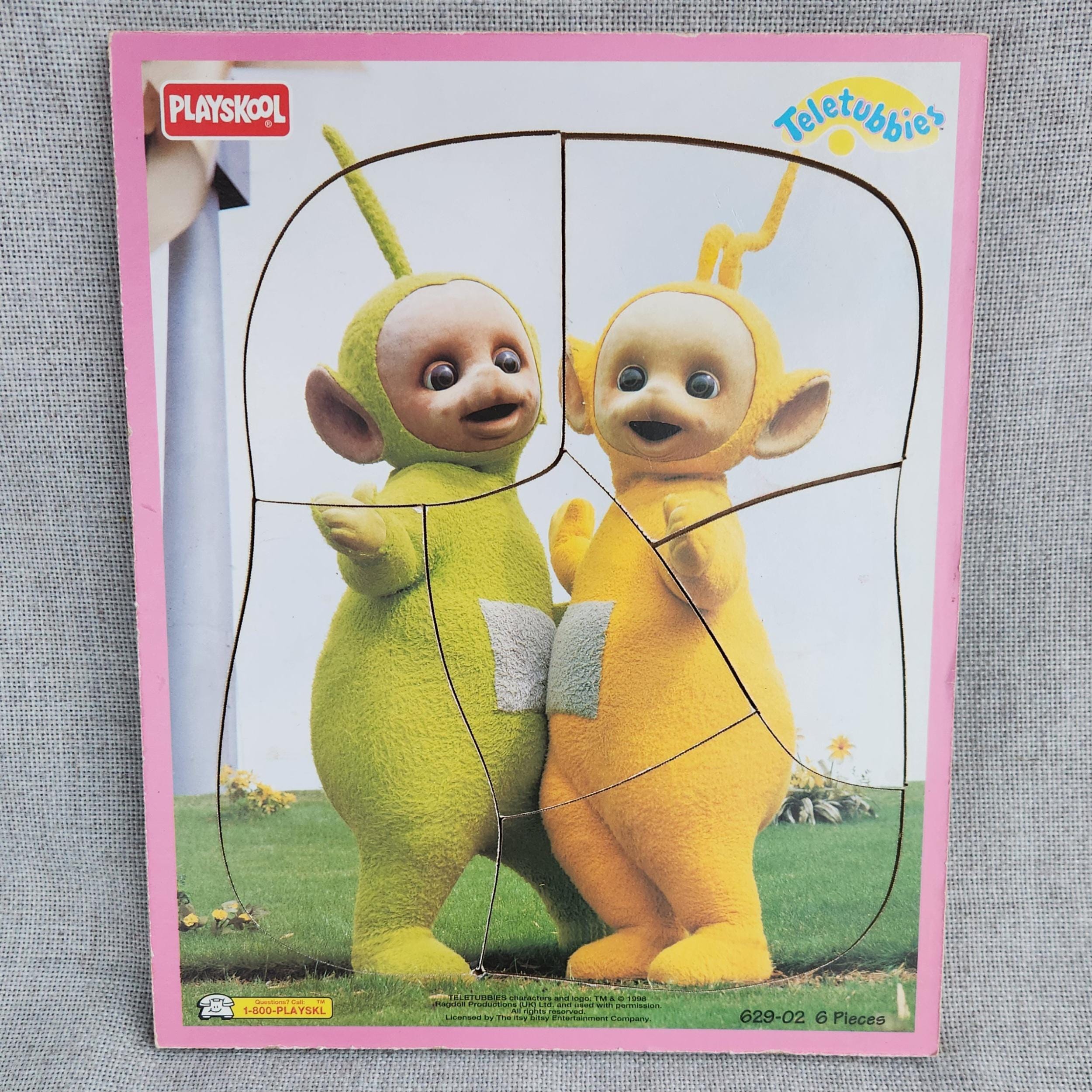 Playskool Teletubbies Wood Frame Tray Puzzles - Set of 2 - Etsy