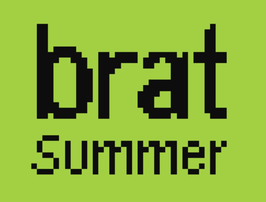 Brat Summer Cross Stitch PDF Pattern - Etsy
